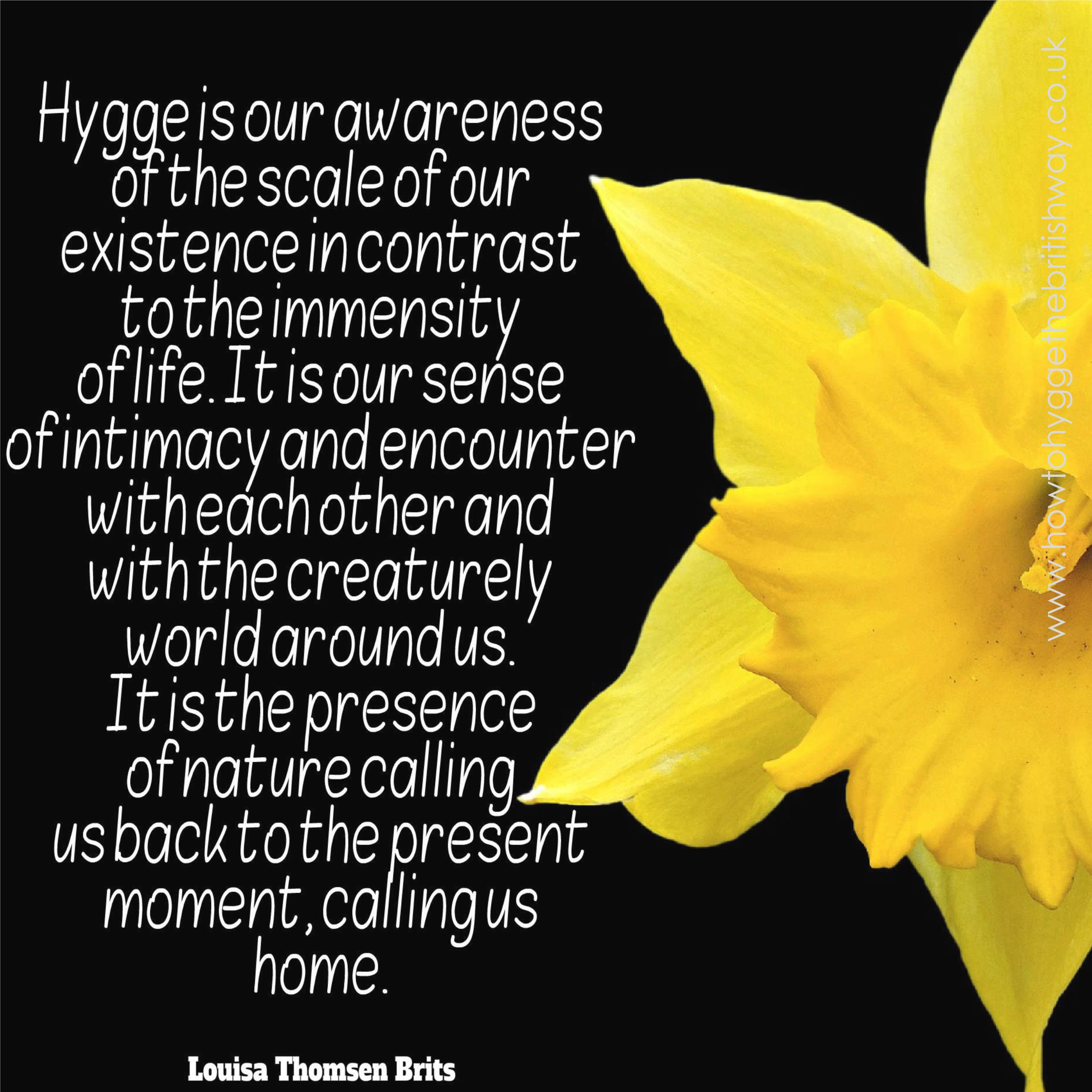 Mindfulness March – How to Hygge the British Way