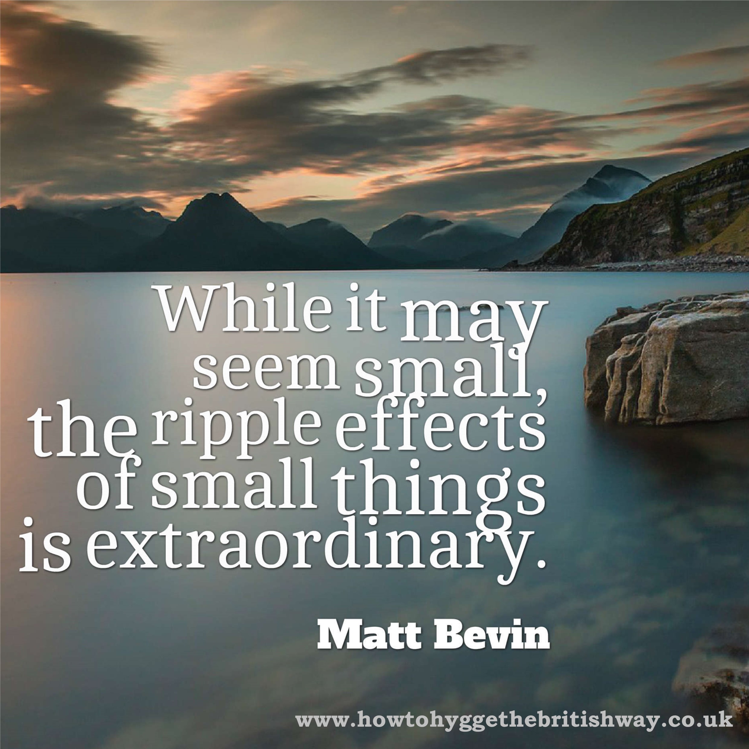 A September of #smallthings – How to Hygge the British Way