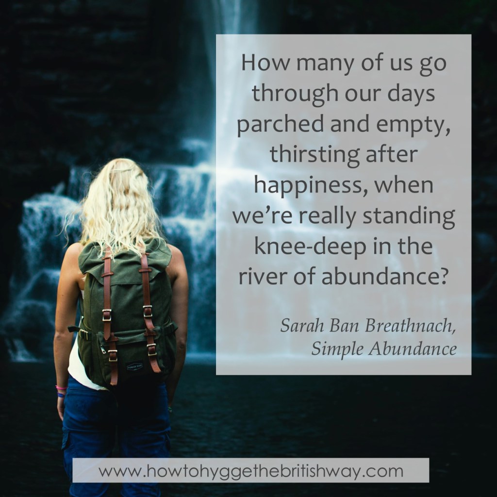 A Week of Wise Words: A Year of Simple Abundance So Far. – How to Hygge ...