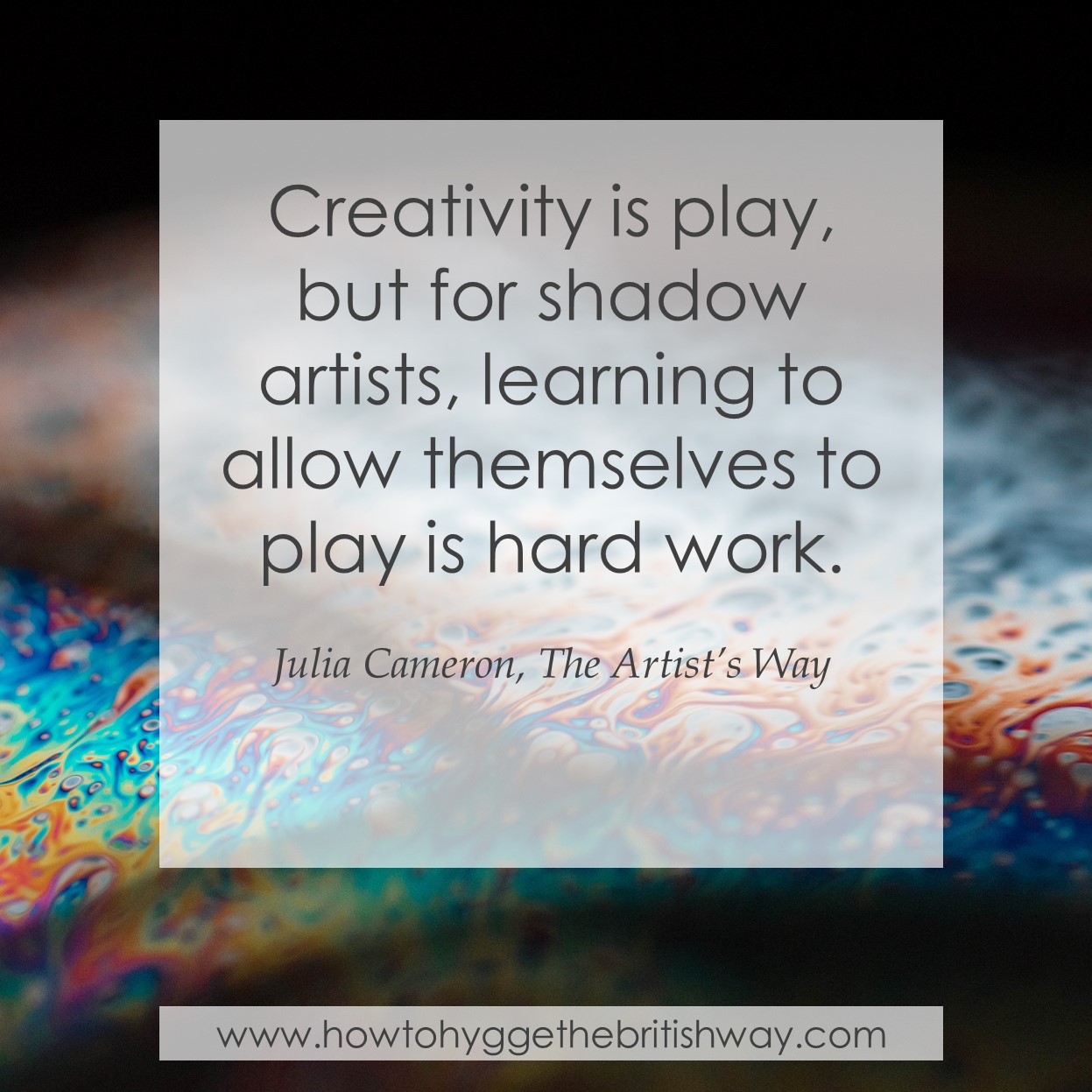 The Artist’s Way: Week One, Recovering A Sense of Safety – How to Hygge ...