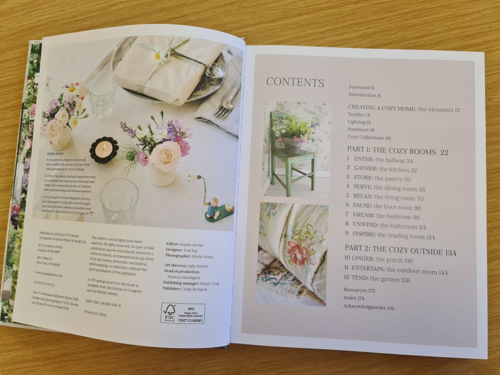 Book Friday: The Natural Cozy Cottage by Christiane Bellstedt Myers ...